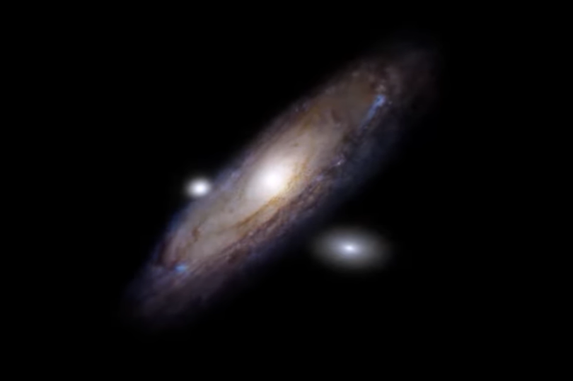 NASA telescope spots 'weird' mini galaxies swarming neighbour galaxy ...