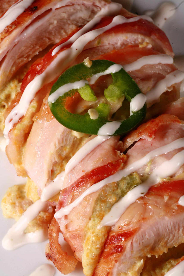 Jalapeno Popper Stuffed Chicken
