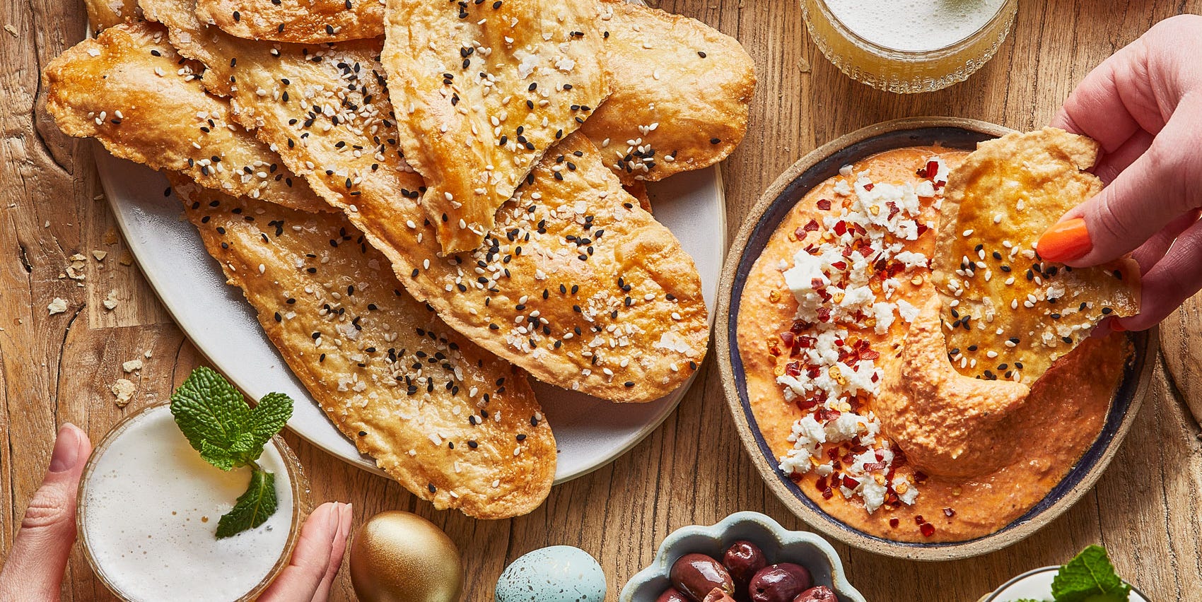 Charred Chilli Feta Dip