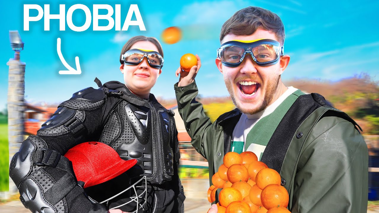 Taking Someone With A Phobia Of Oranges To A Giant Orange Fight