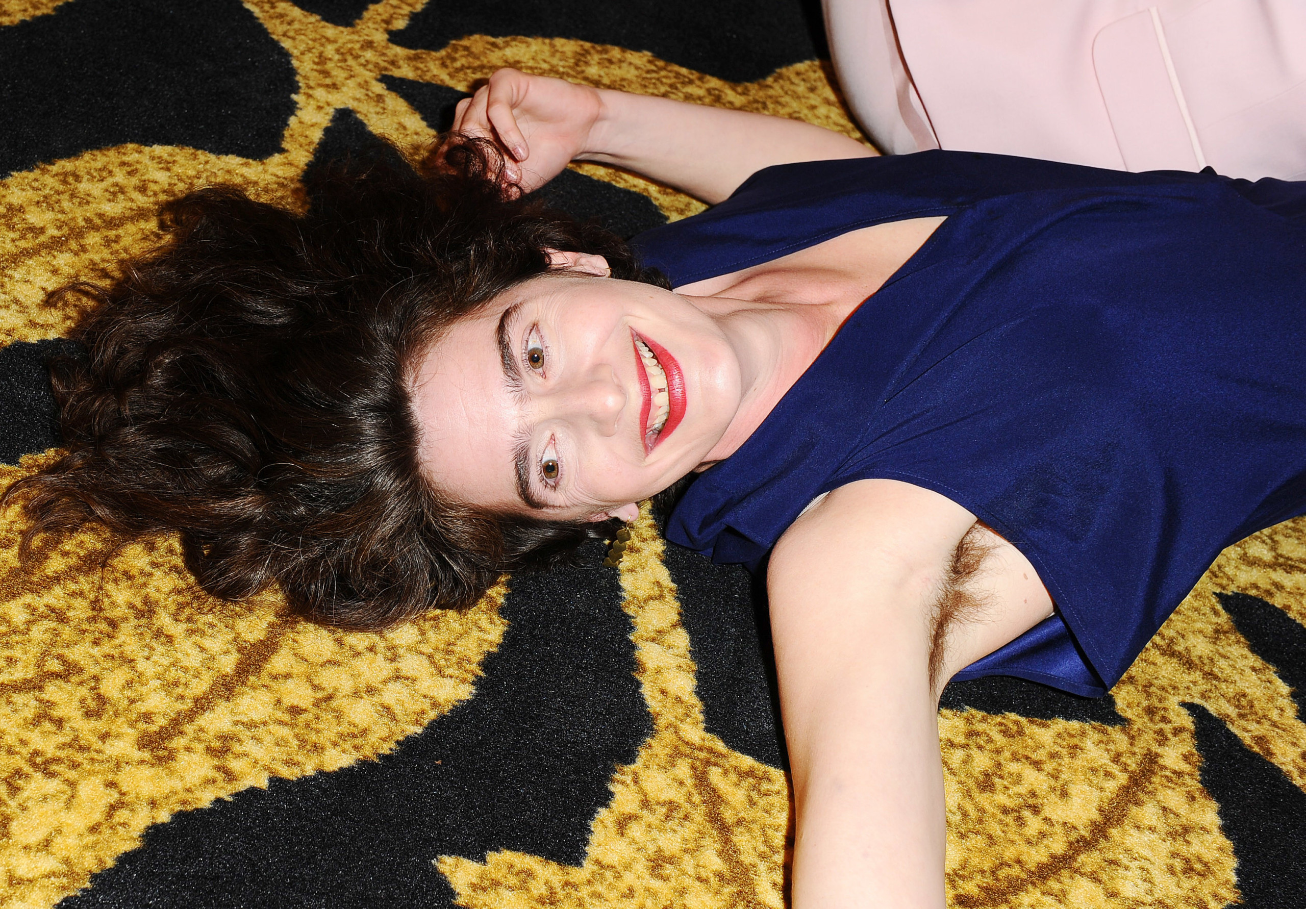 Celebrities who rock natural armpit hair