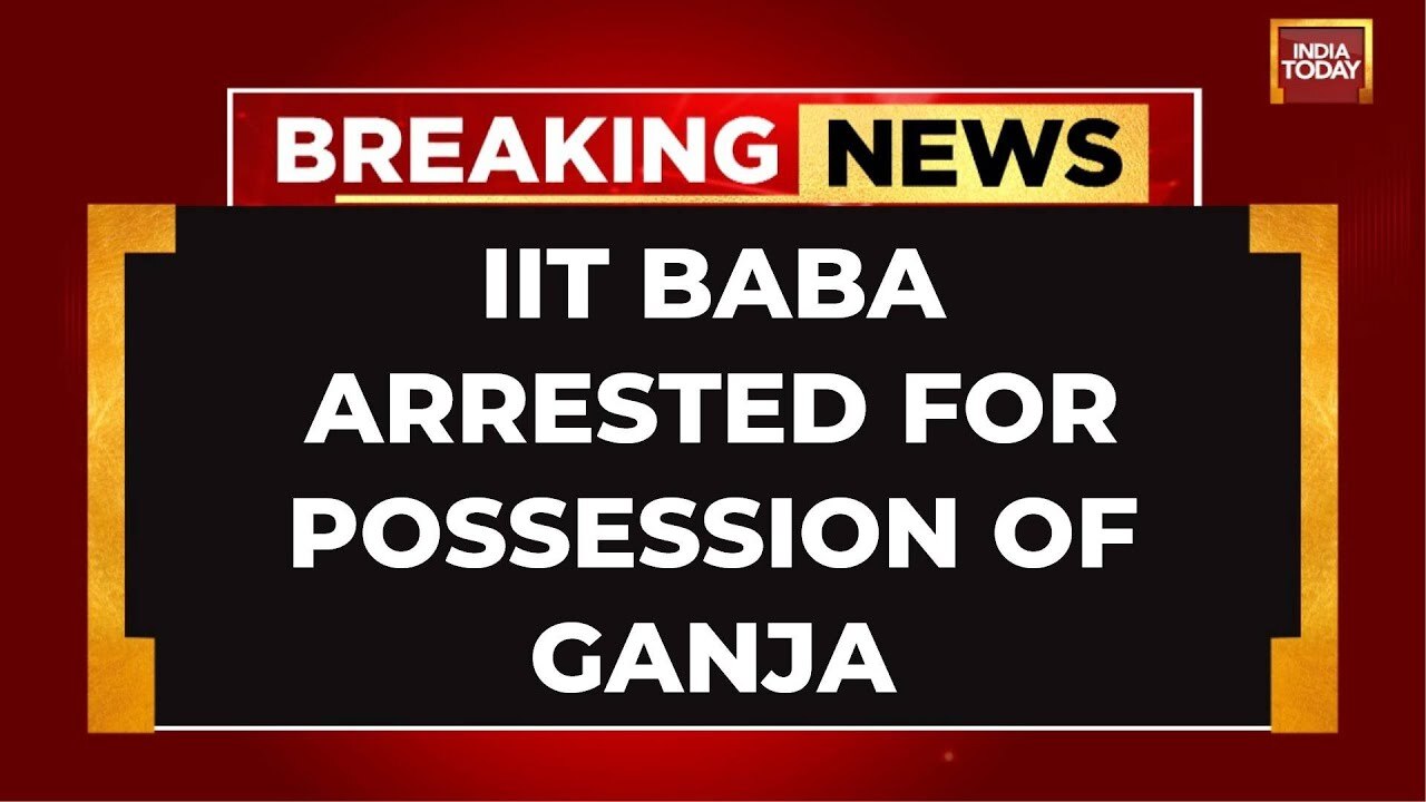 IIT Baba detained by Jaipur police over ganja possession