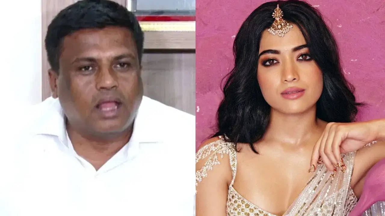Why did Congress MLA Ravi Kumar Ganiga get angry at Rashmika Mandana? He said- she was showing ...