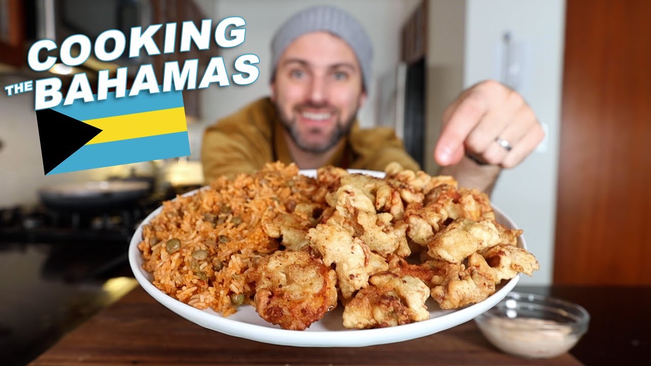 Cooking the Bahamas: Cracked Conch with Rice & Peas