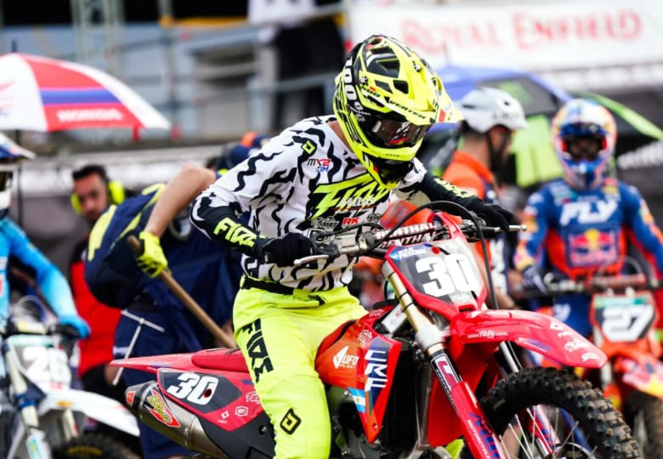 Mundial de Motocross en Córdoba: Benjamin Pascual, de Villa Dolores, el ...