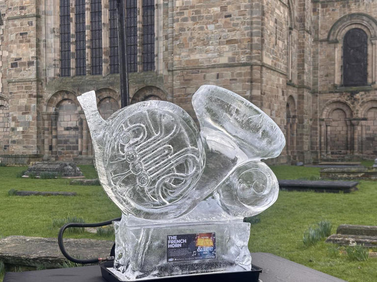 See spectacular ice carving display as Fire & Ice Festival returns to ...