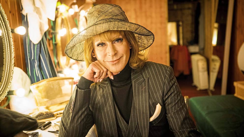 Tim Fischer ehrt Hildegard Knef