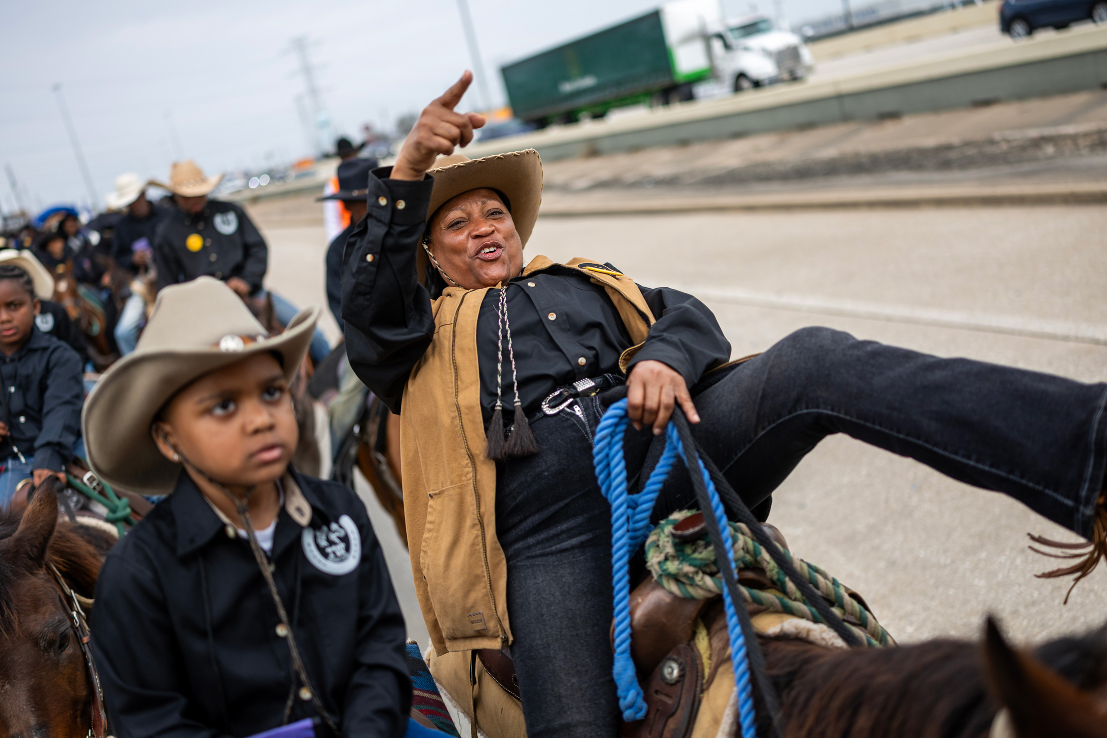 Photo Essay: Trail riders gallop into Houston, rodeo season kicks off