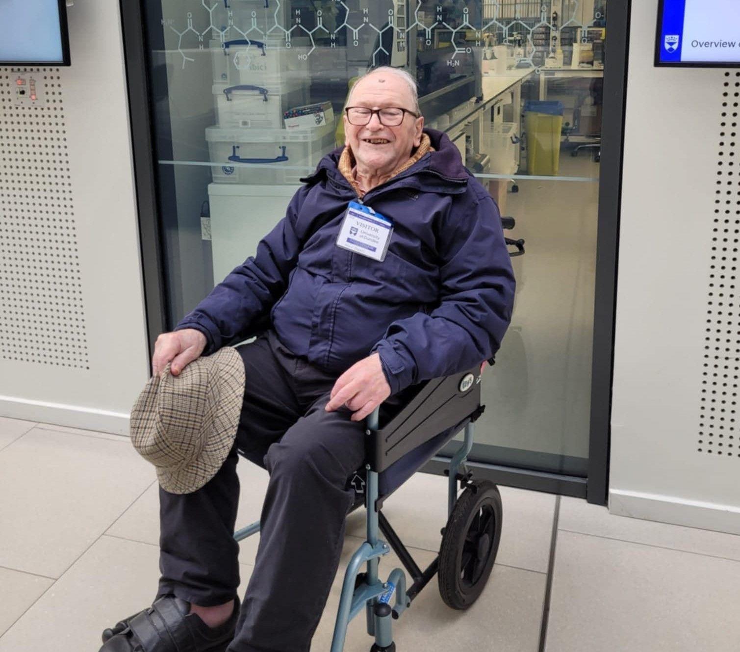 Dundee care home reunites former lecturer with University of Dundee ...