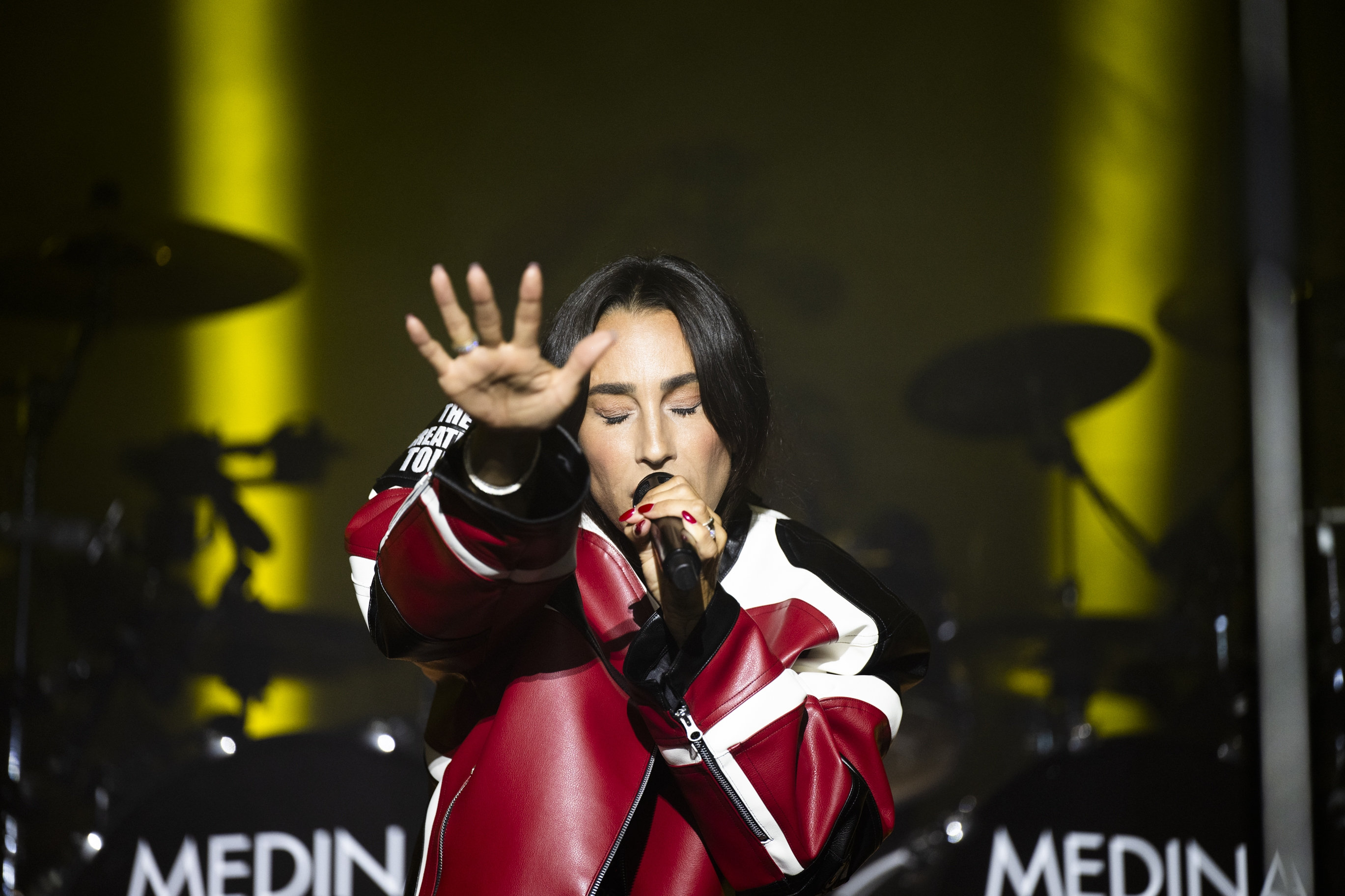 Medina og hendes mand går fra hinanden