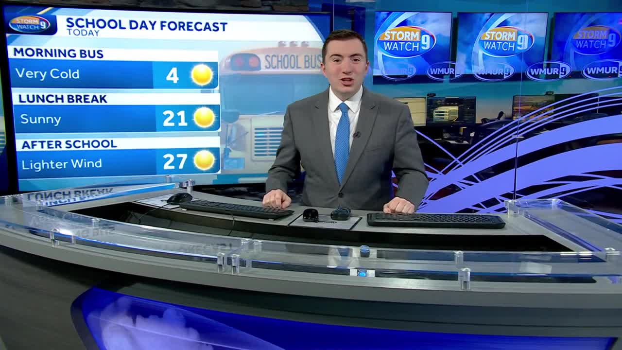 Video: Colder temps kick off the work week