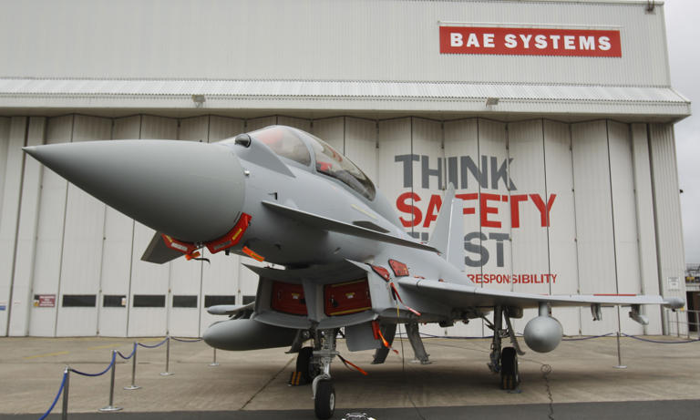 BAE Systems shares rocket in defence stock rally after Ukraine aid talks