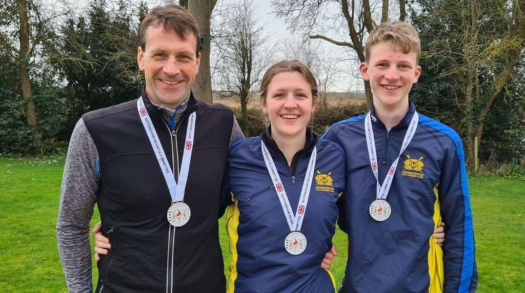 Trent treble for Peterborough City Rowing Club's Dennis family