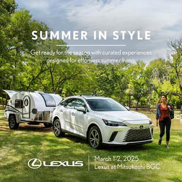 Lexus Philippines Unveils ‘Summer in Style’ Pop-Up at Mitsukoshi BGC
