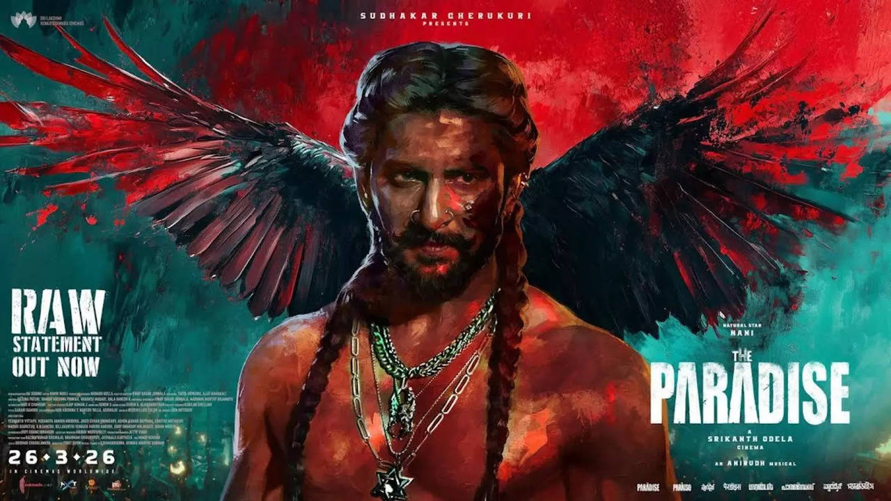 First Look: Nani’s Upcoming Film The Paradise Promises A Gritty Journey