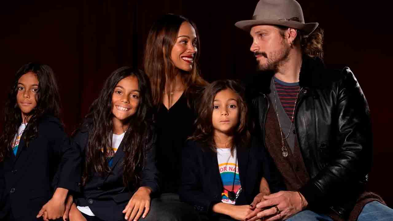 Quem é Marco Perego, marido de Zoe Saldaña, a quem ela agradeceu no Oscar