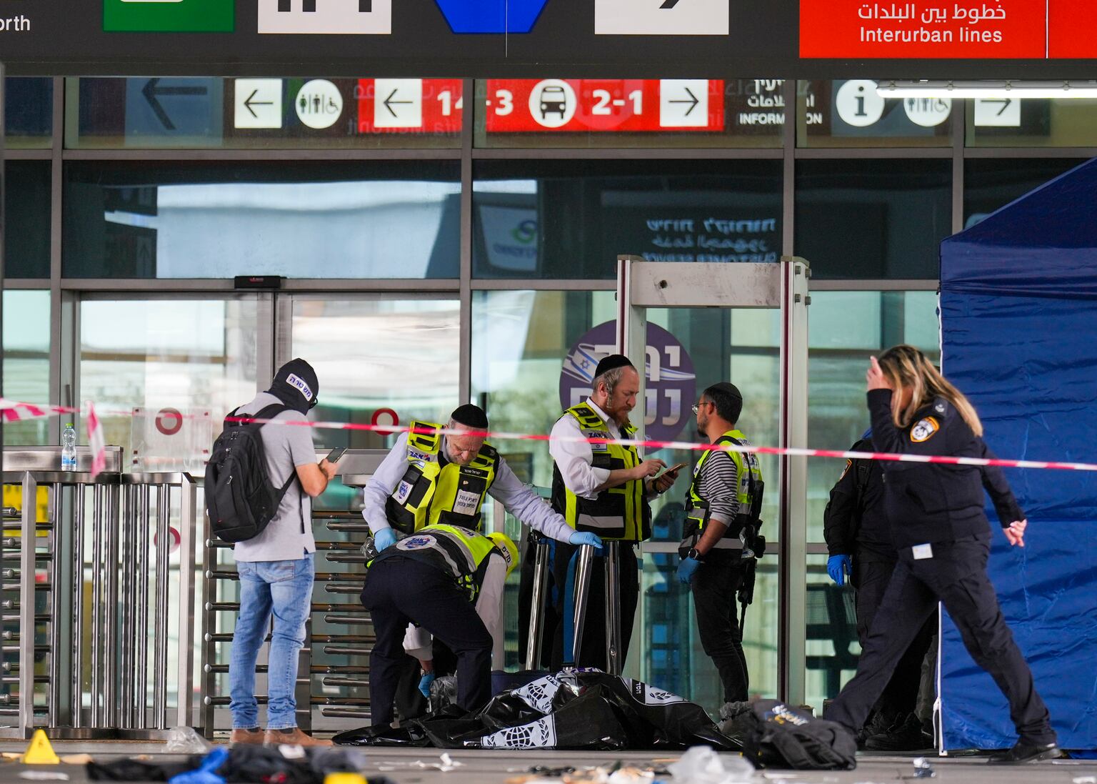 One killed and four wounded in stabbing attack in Israeli city of Haifa