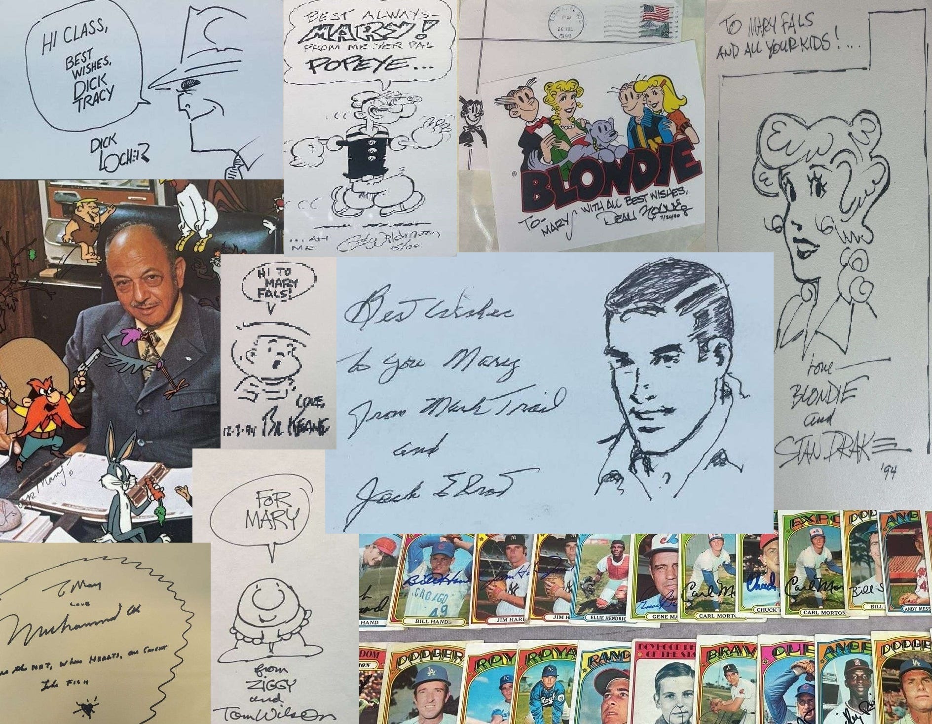 Stark, actually: Something about Mary and her massive autograph collection