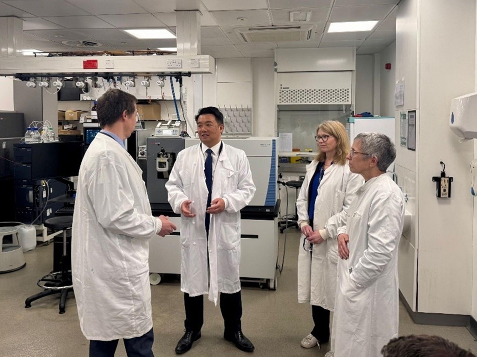 Shadow Minister tours hi-tech engineering and biotechnology facilities ...