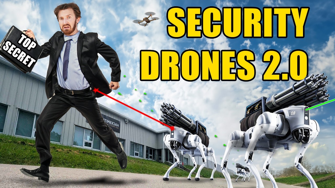 Robots vs. Thieves – Testing My Futuristic Security System!