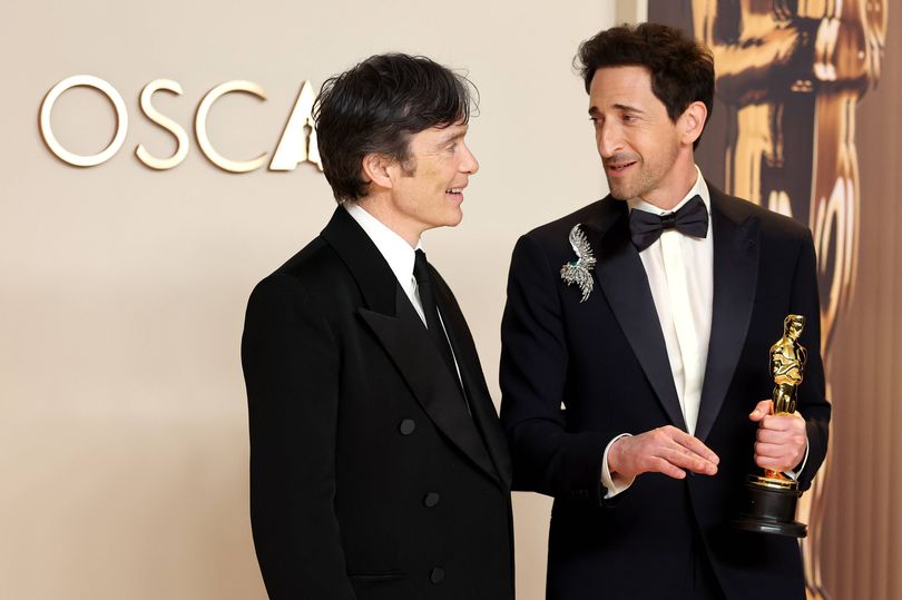 Cillian Murphy reveals true feelings about Adrien Brody at Oscars with ...