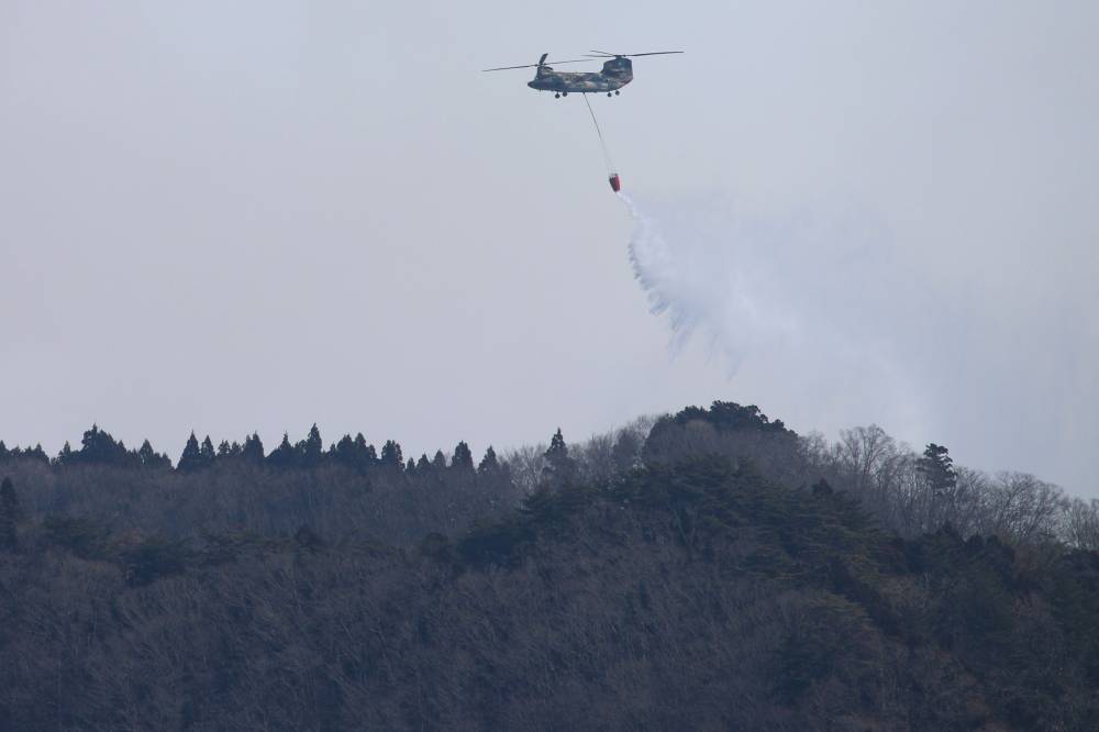 Japan's biggest wildfire in decades rages in Iwate, homes at risk