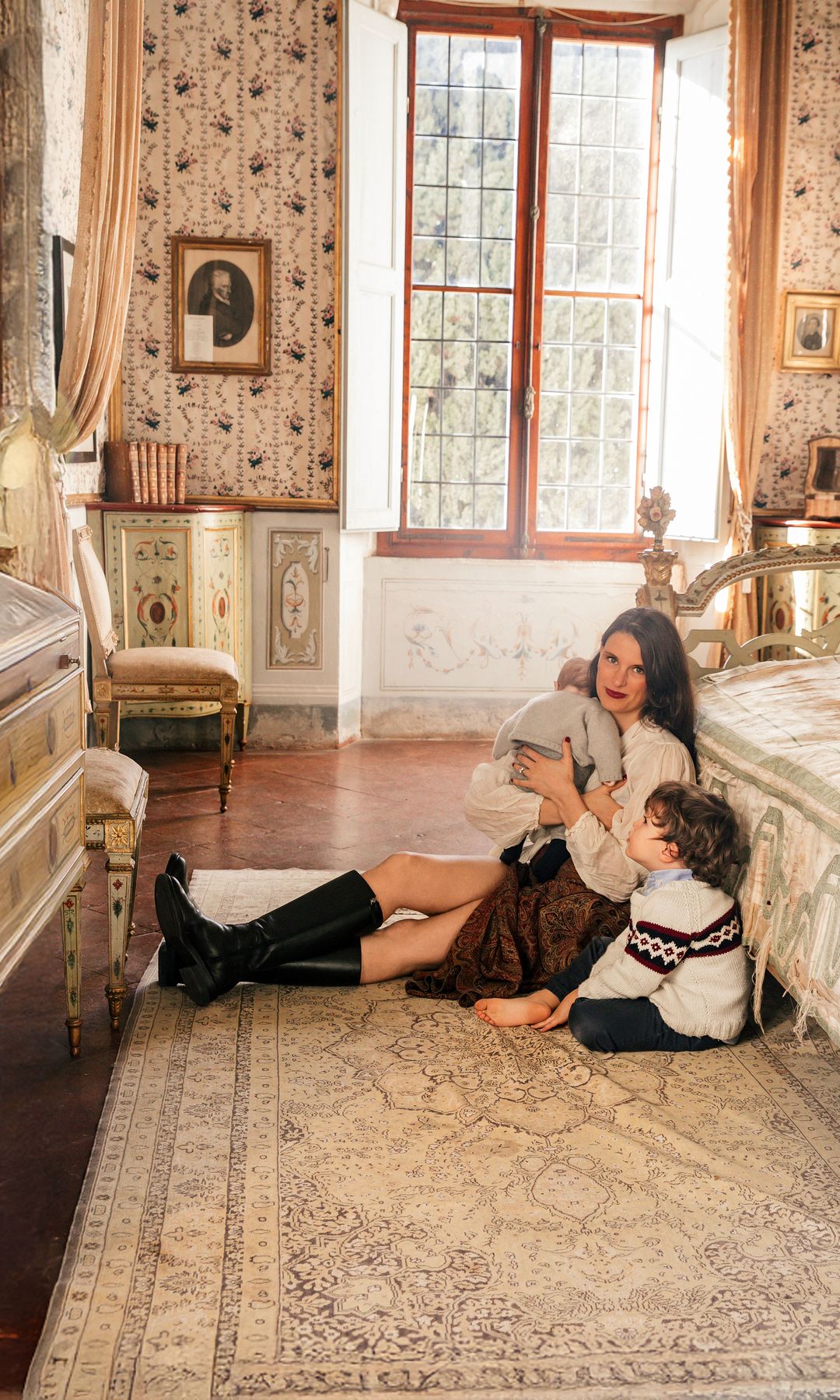 La familia Boscu Bianchi Bandinelli nos recibe en 'Villa di Geggiano ...