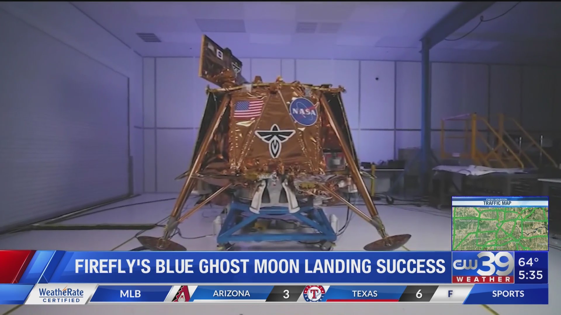 Private lunar lander Blue Ghost aces moon touchdown with a special ...