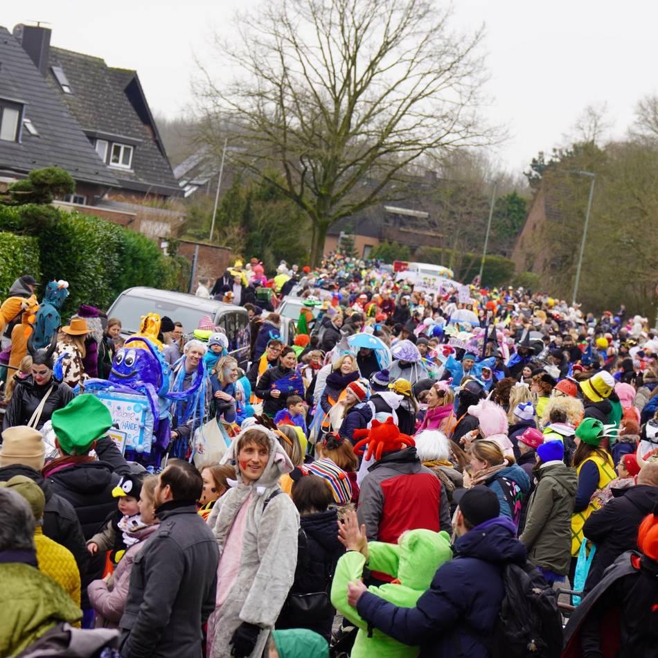 Die Unterwasserwelt auf Norfer Straßen