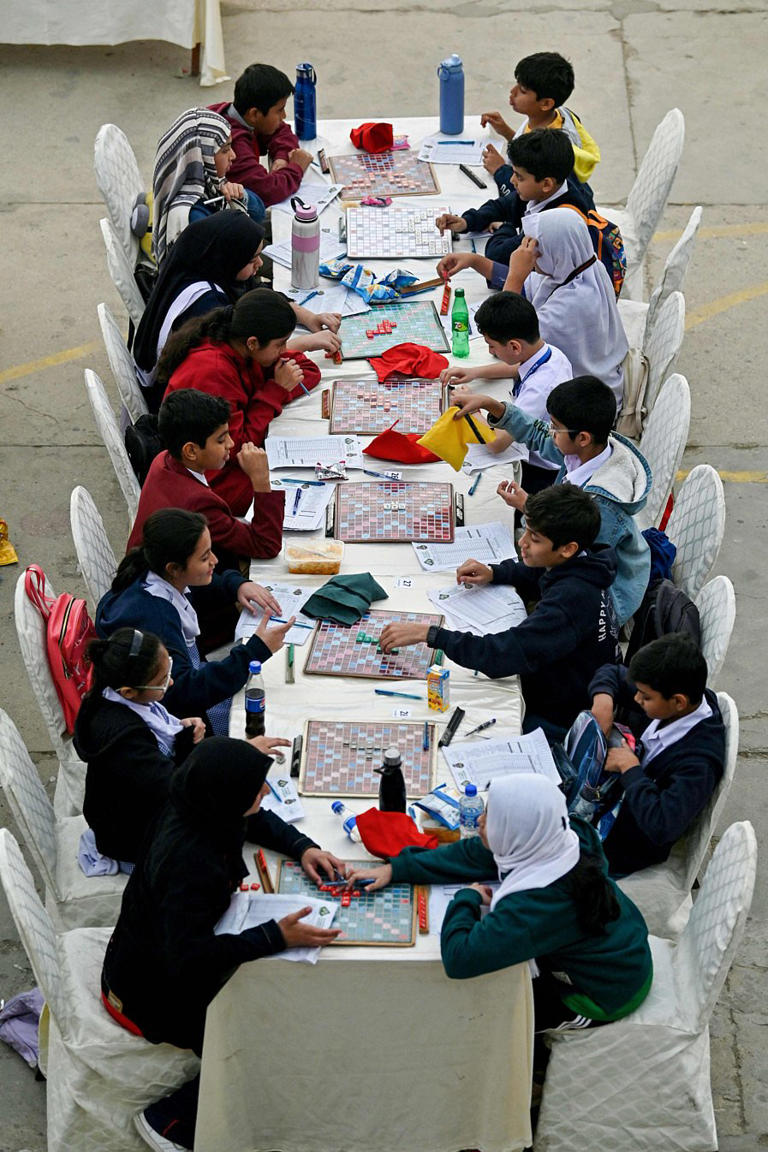 Pakistan's old English manners spell youth Scrabble success