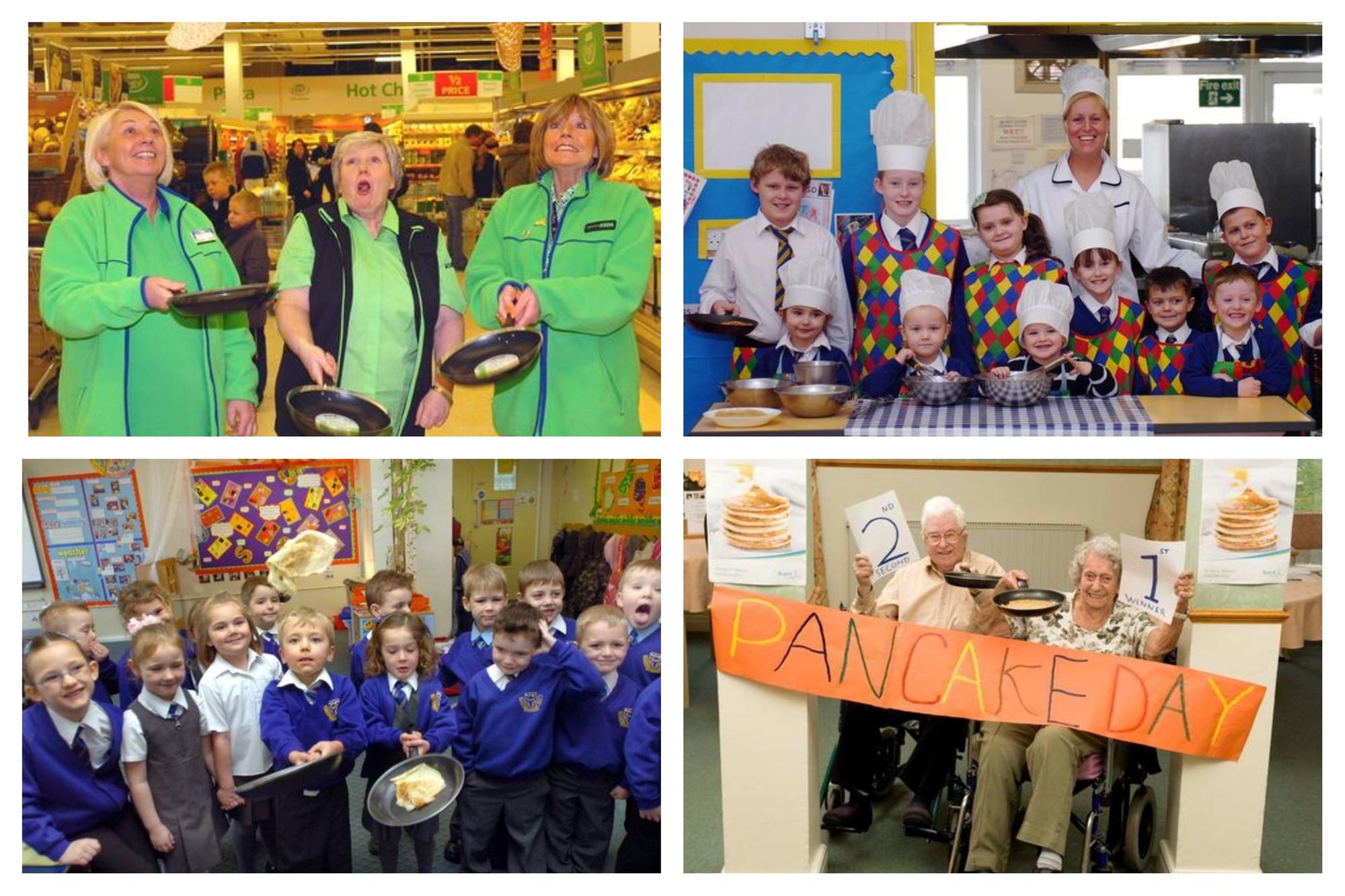 Here are 17 retro photos of people celebrating Pancake Day across the ...