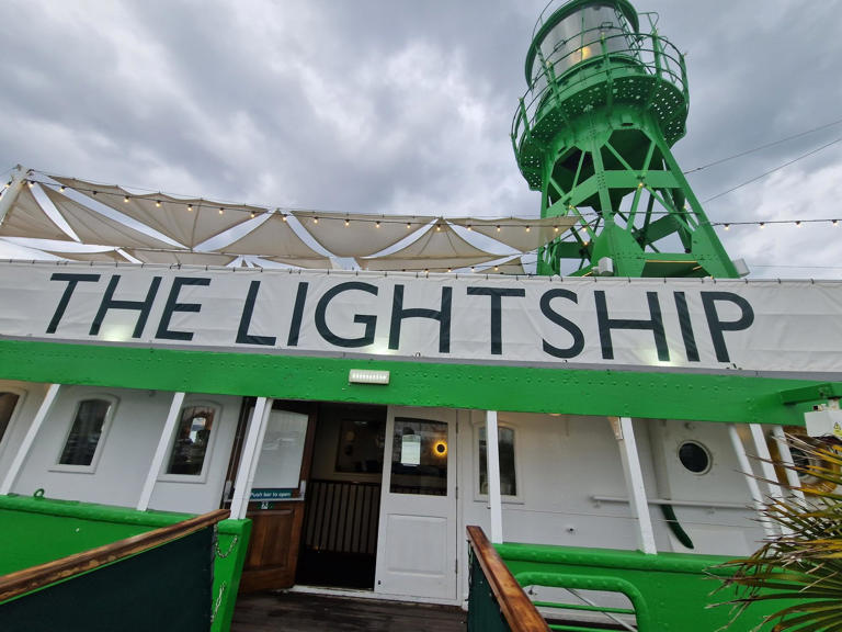 All aboard! I'm counting down the days until the magical 1940's Lightship in Haslar Marina opens ...