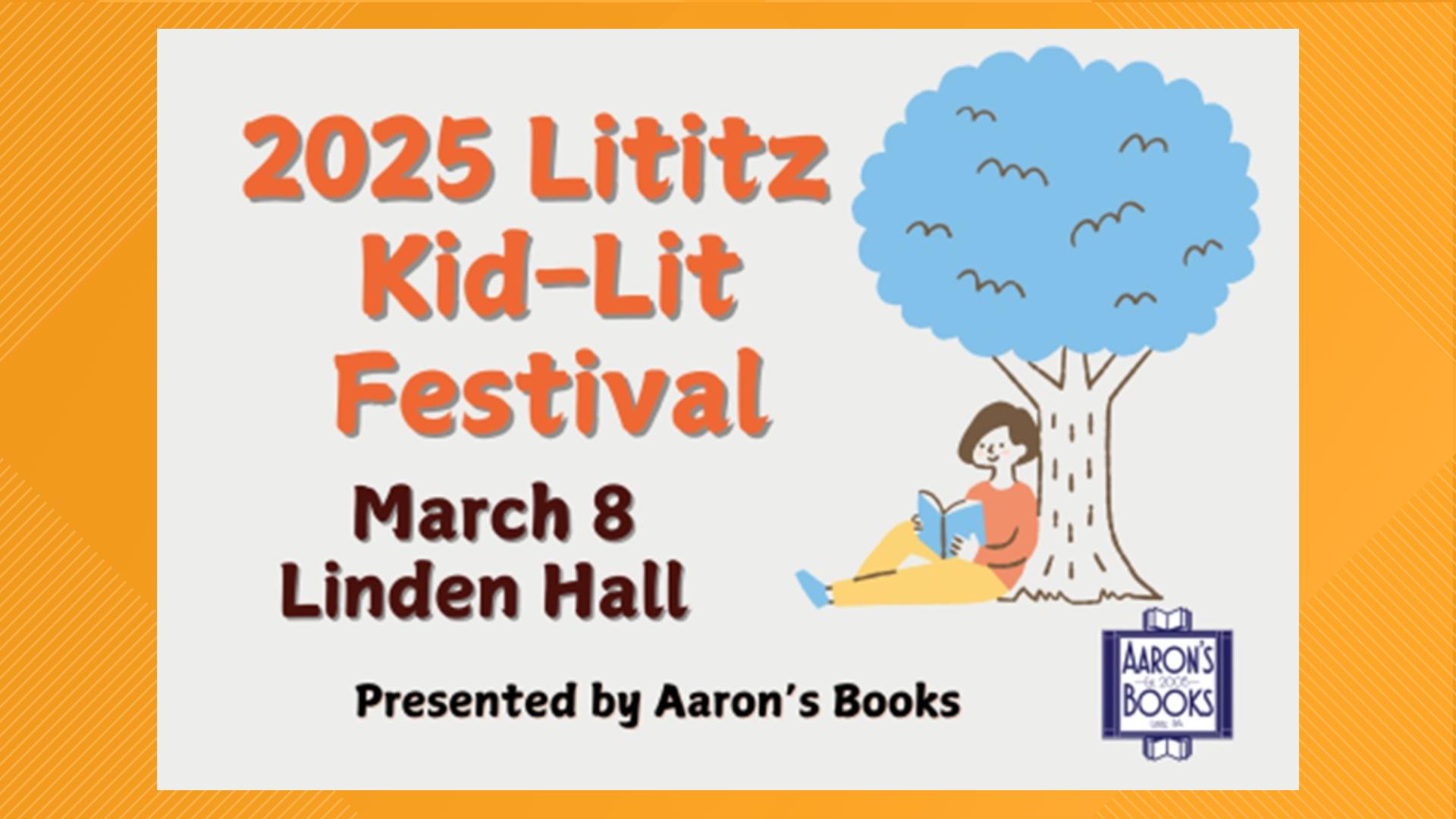 Aaron's Books presents 'Lititz Kid-Lit Festival' on March 8