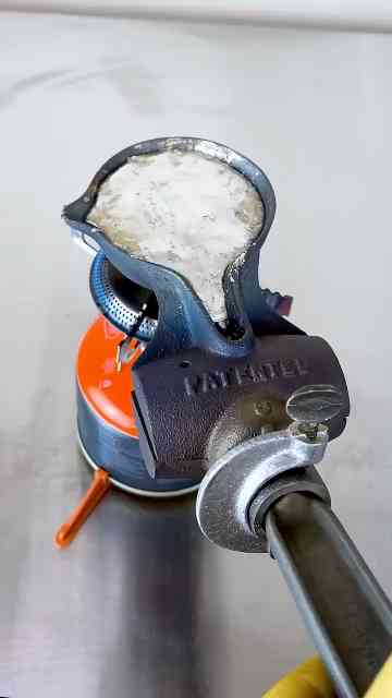 Casting A Lead Hammer