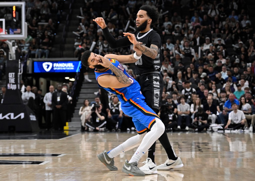 Thunder-Spurs game turns ugly with scuffle as multiple players ejected