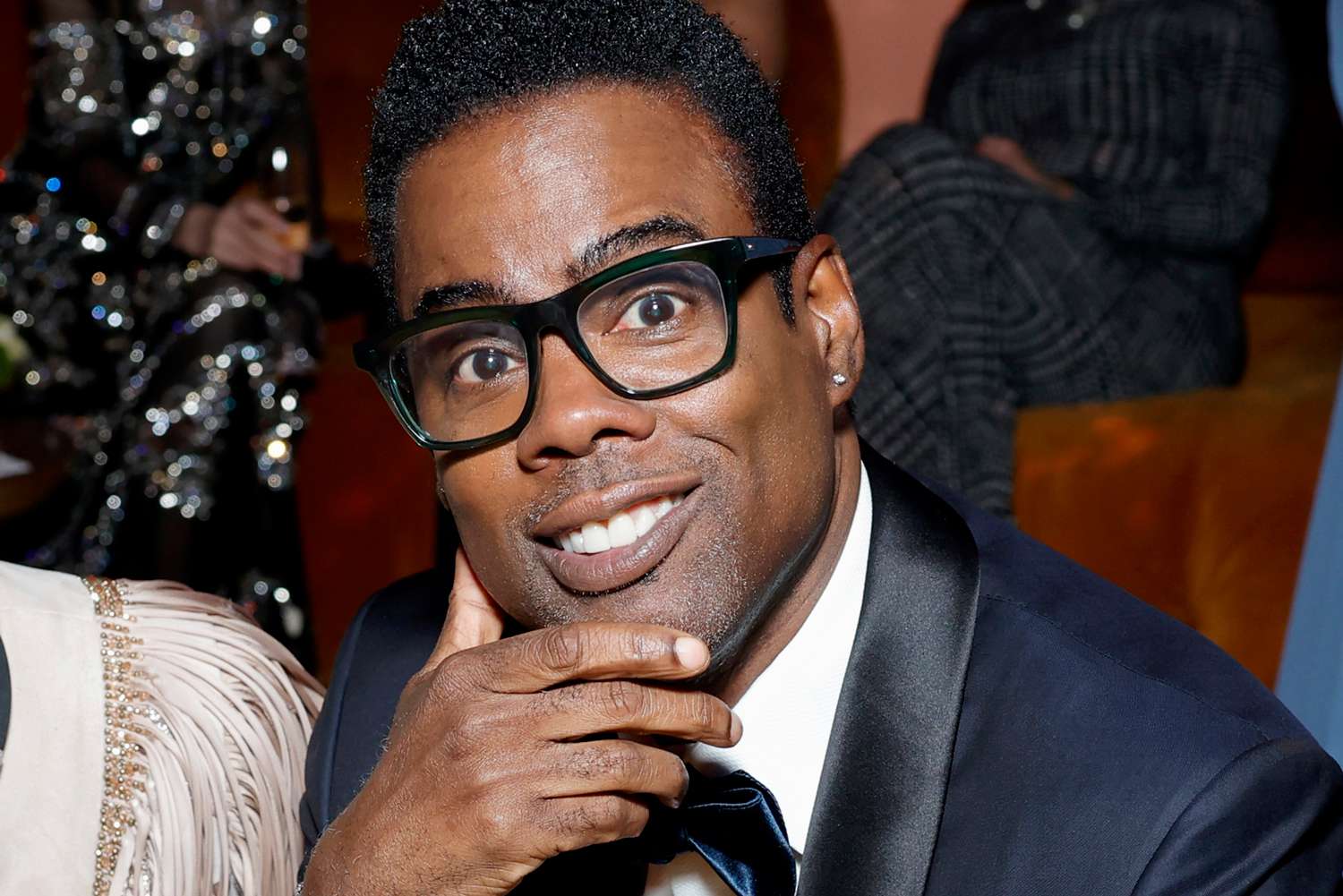Chris Rock Makes First Appearance at “Vanity Fair ”Oscars Afterparty ...