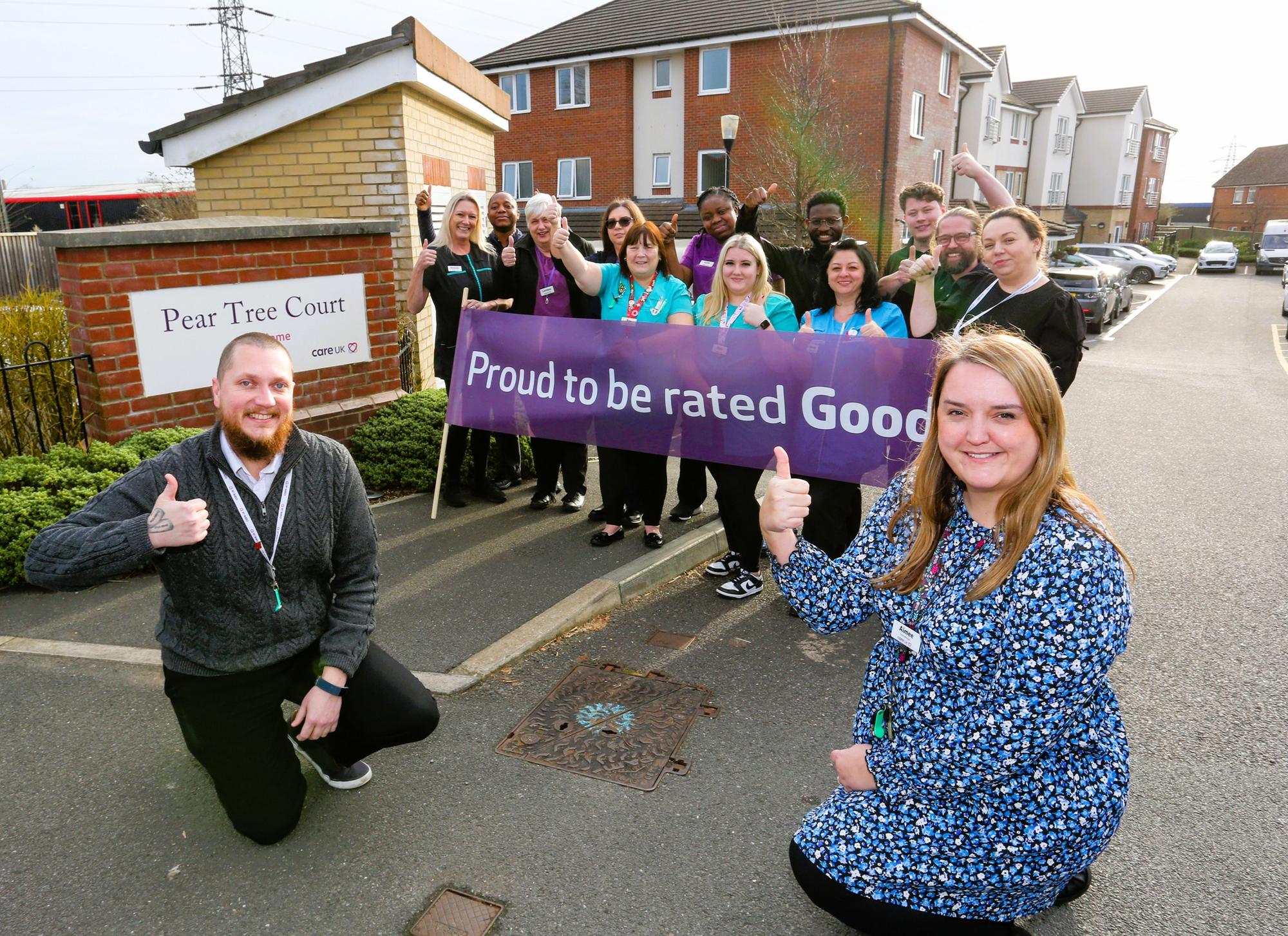 Horndean care home celebrates ‘good’ rating from inspectors