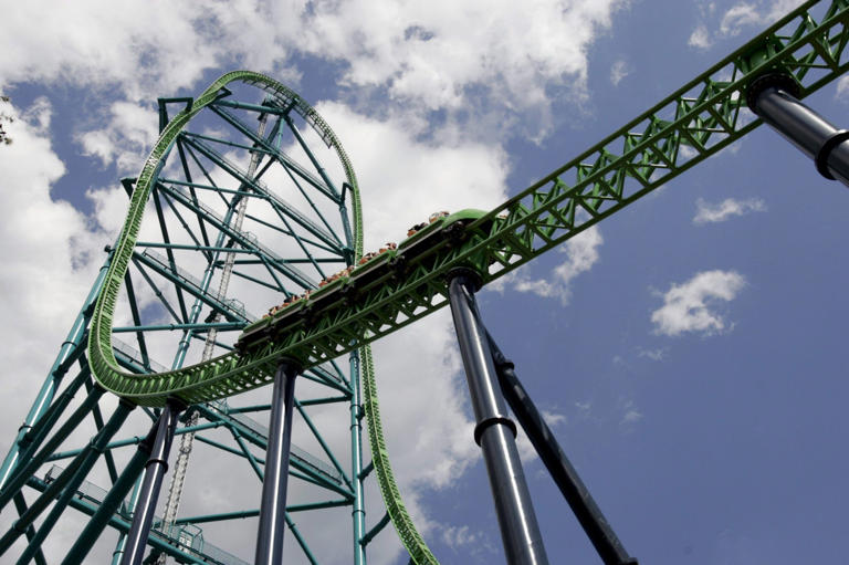 Rollercoaster that was once world's tallest is demolished in 'series of ... Rollercoaster that was once world's tallest is demolished in 'series of ...