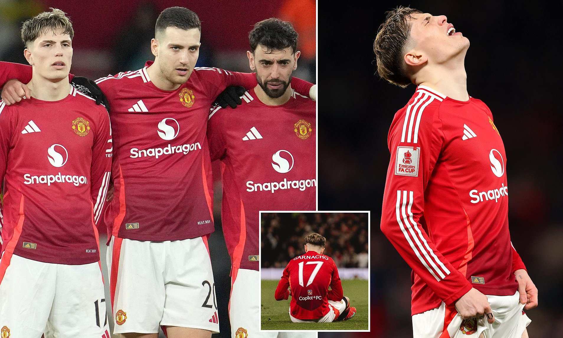 Alejandro Garnacho sends fans a poignant social media message after Man ...