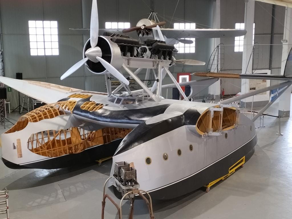 Work Continues On Savoia-Marchetti S.55X Reproduction After Volandia ...