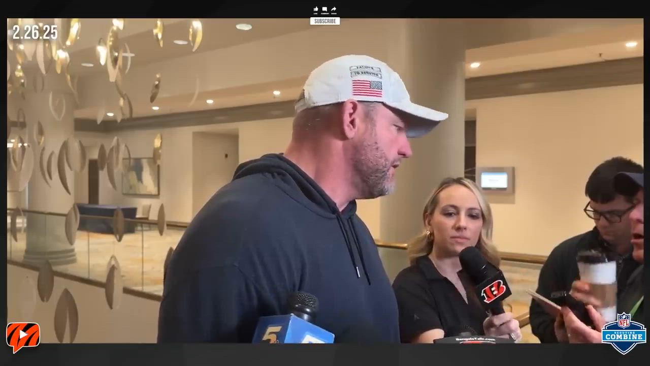 Cincinnati Bengals OL Coach Scott Peters on Cordell Volson