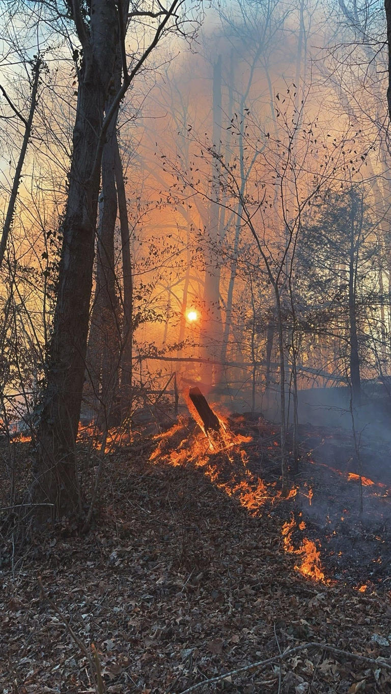 Helene debris as kindling: Wildfires burn in WNC: Polk, Nantahala ...