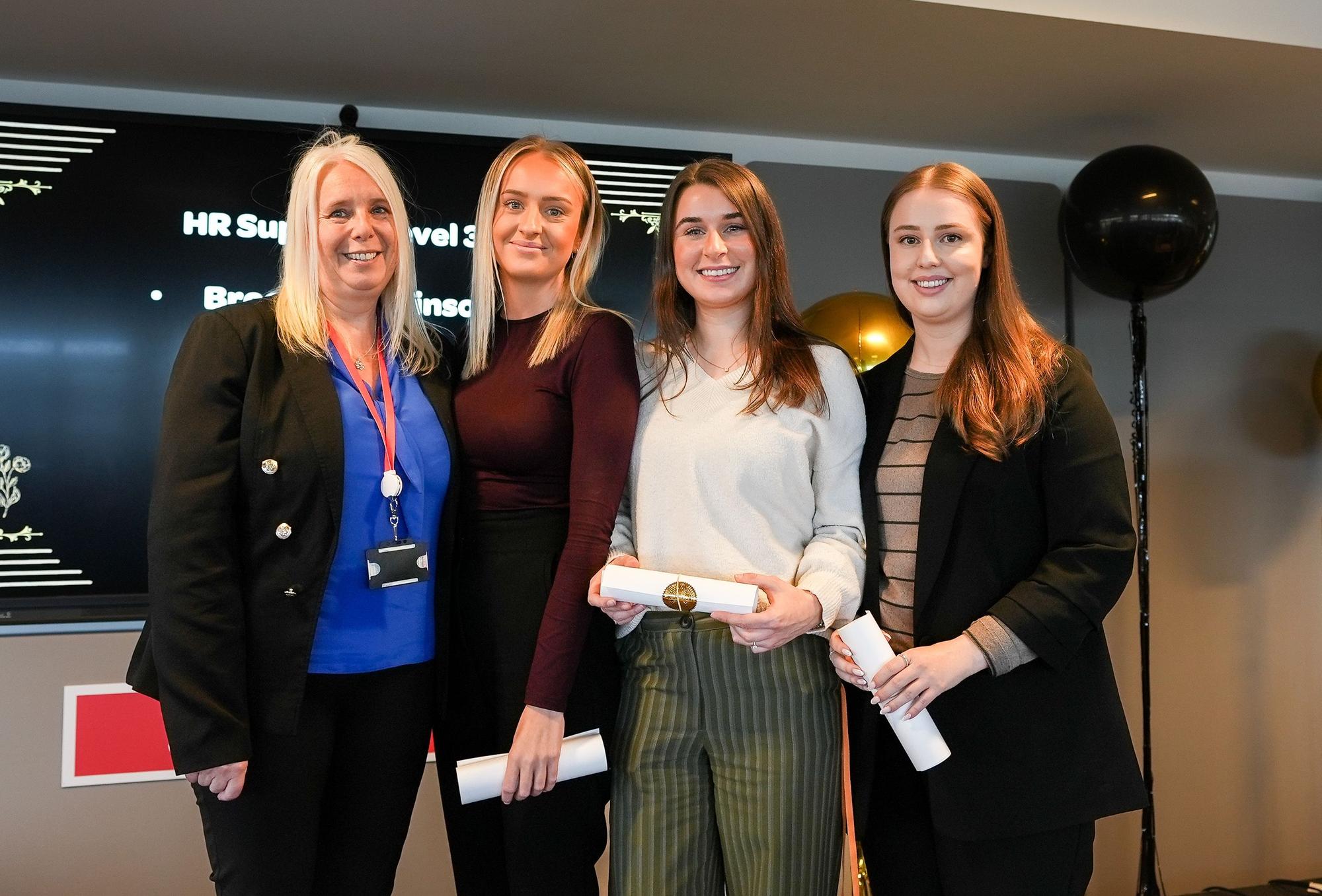 Career development celebrated at James Hall & Co. Ltd Achievement Awards
