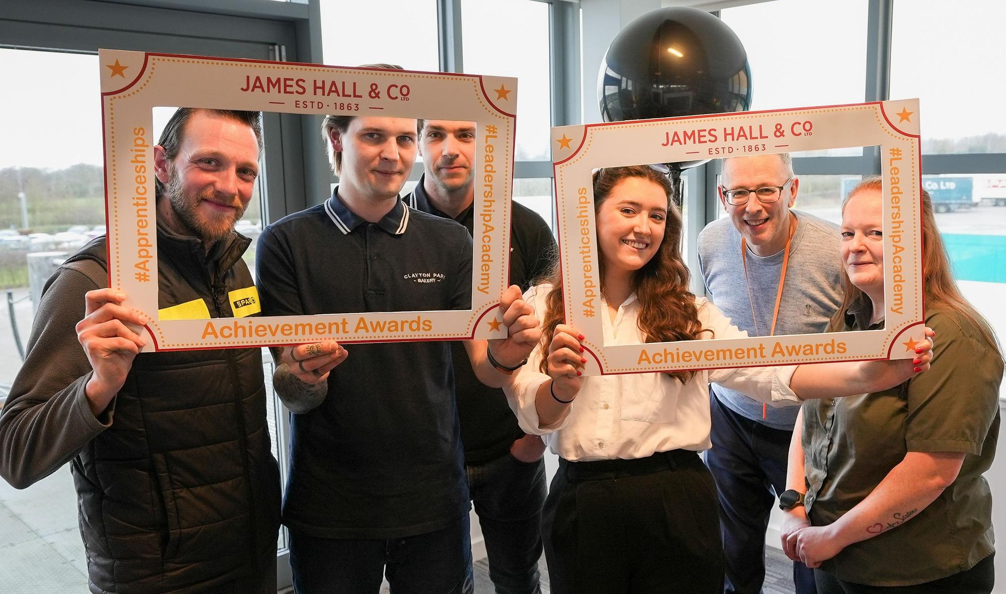 Career development celebrated at James Hall & Co. Ltd Achievement Awards
