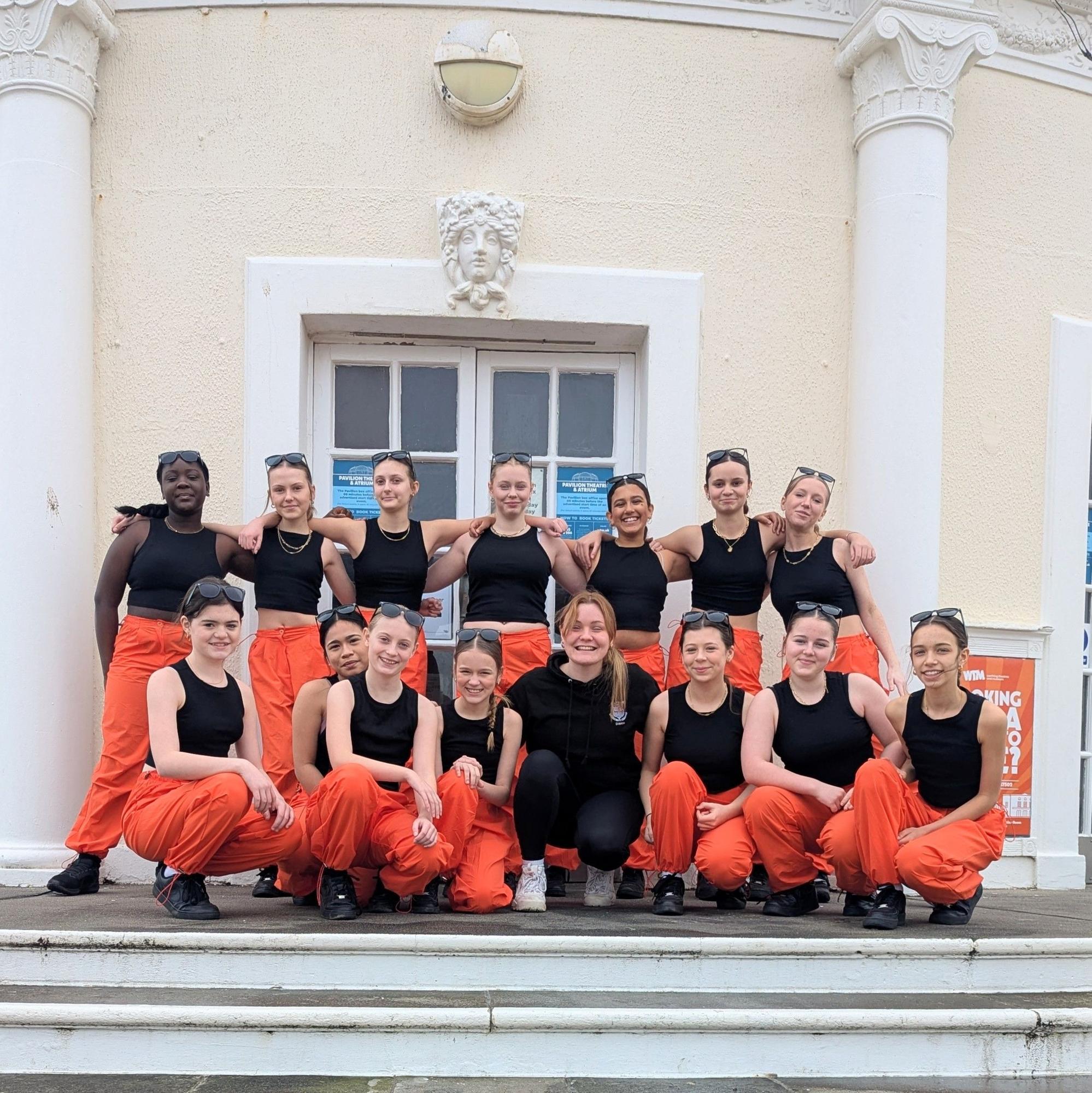 Felpham Community College dance team go wild!