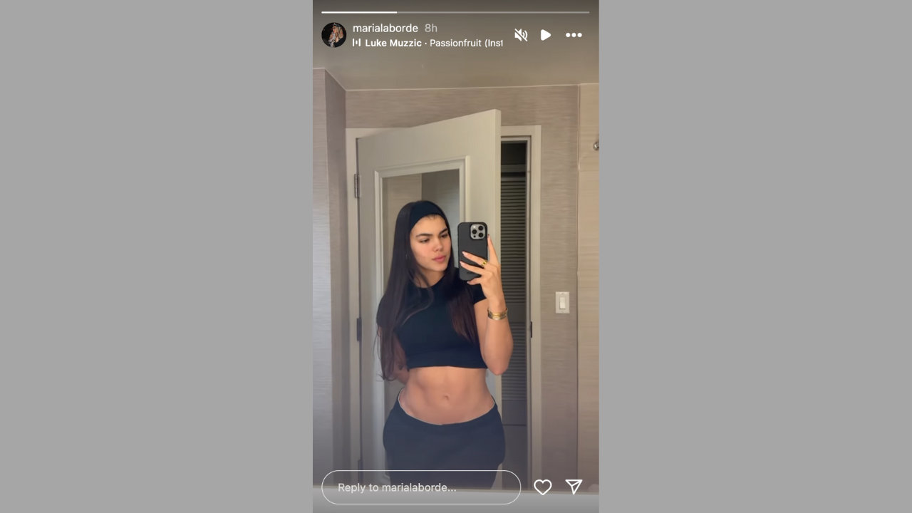 Ronald Acuña Jr.'s wife Maria Laborde flaunts her toned abs in a ...