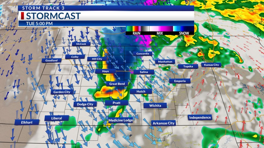 Next storm system brings high winds and rain/snow