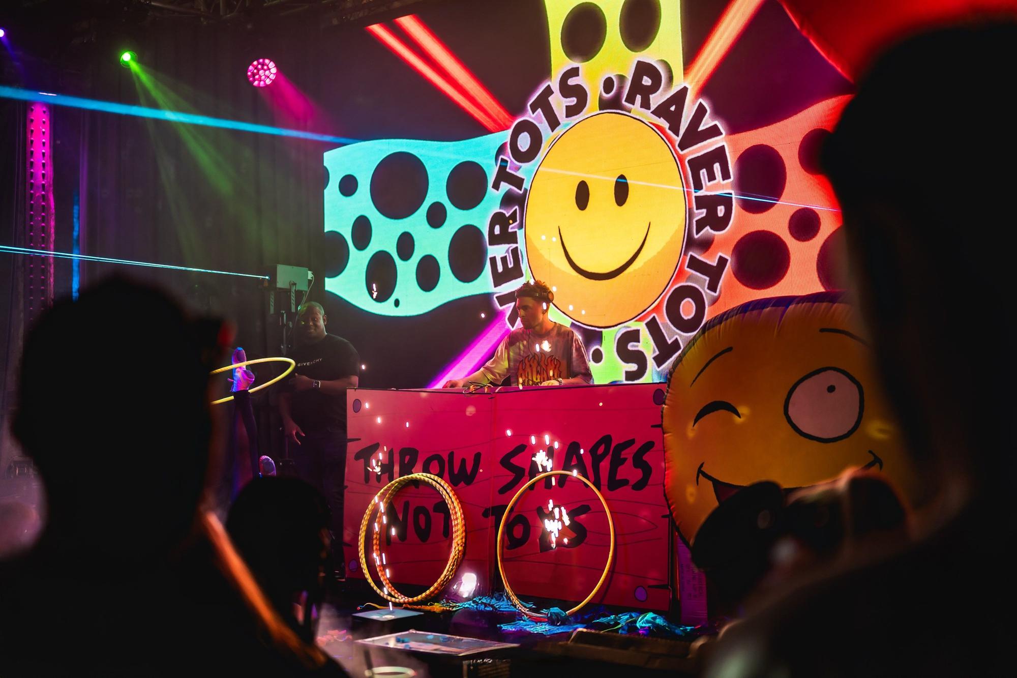 Raver Tots family-friendly rave is coming to Camberley in March