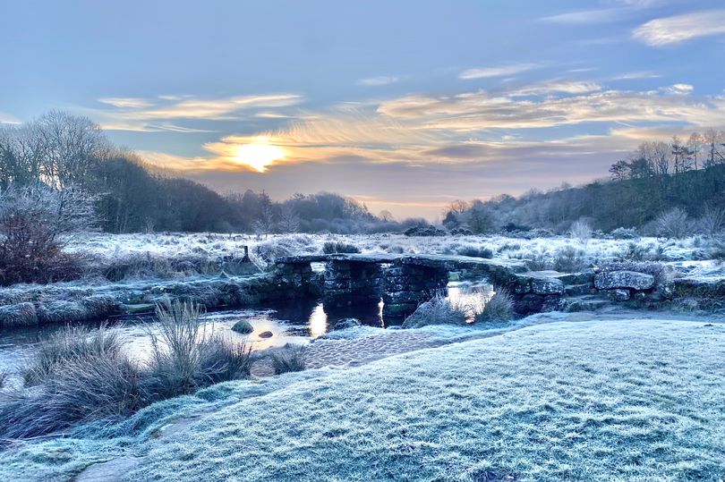 Christmas Day freeze in Devon will bring '-10C wind chill' to some areas
