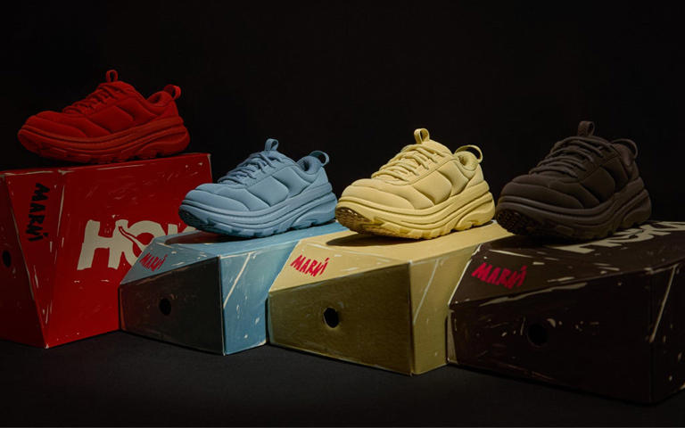 The Marni x Hoka Sneaker Collab Is Pure Puffy Perfection — & Available ...